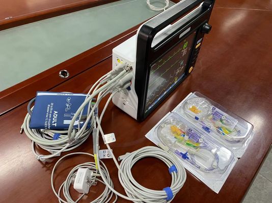 6 Parameters Cardiac Patient Monitor With 12.1 Inch Touch Screen