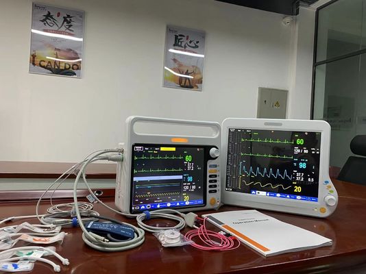 ICU Cardiac Neonate Patient Monitor With 3 Leads ECG NIBP SPO2