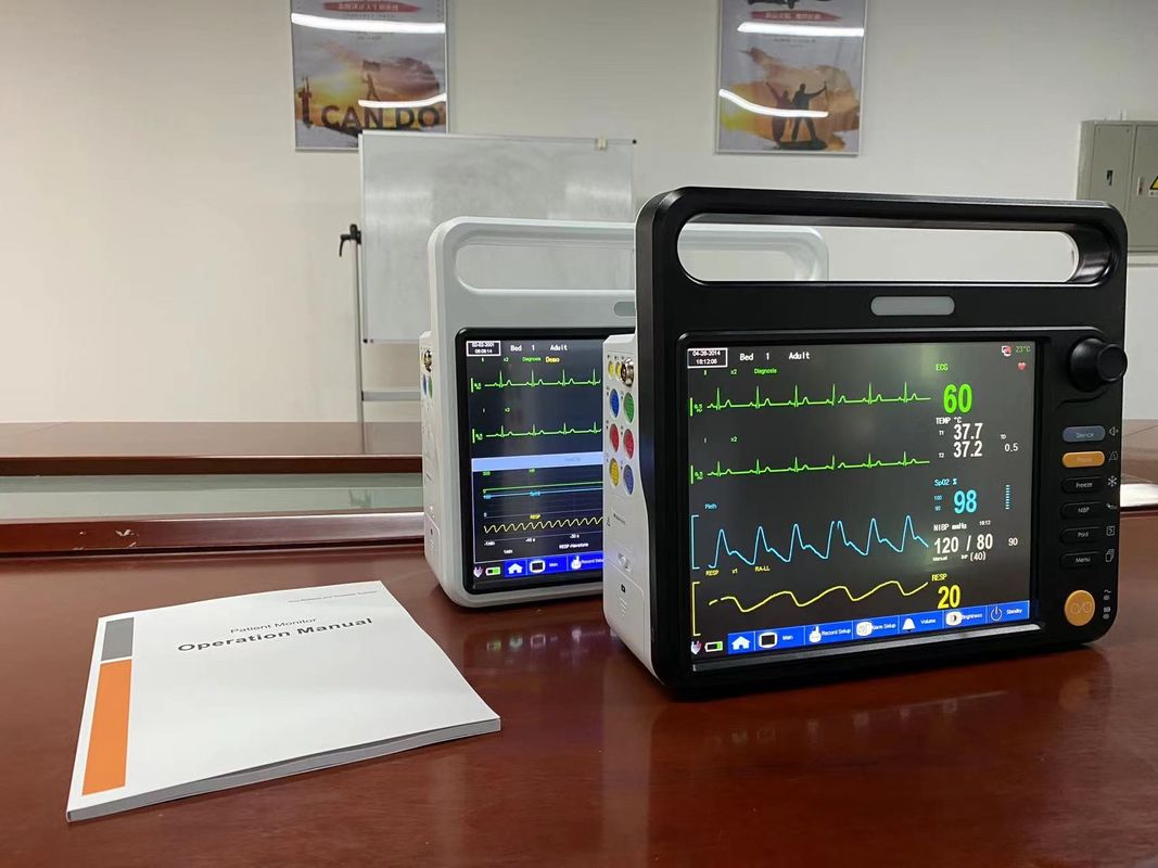12.1" Vital Signs Portable Patient Monitor Medical For Pediatric Neonate