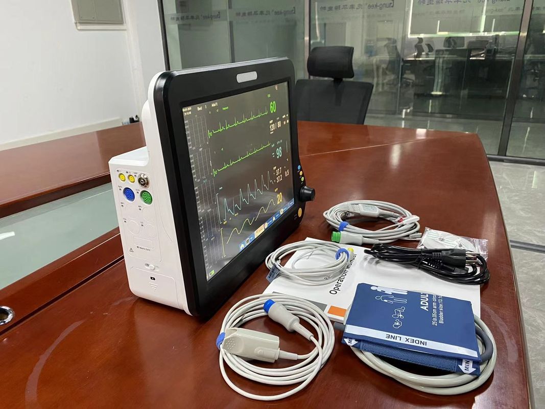 Medical Hospital Monitor Machine , Vital Signs Equipment For Monitoring ...