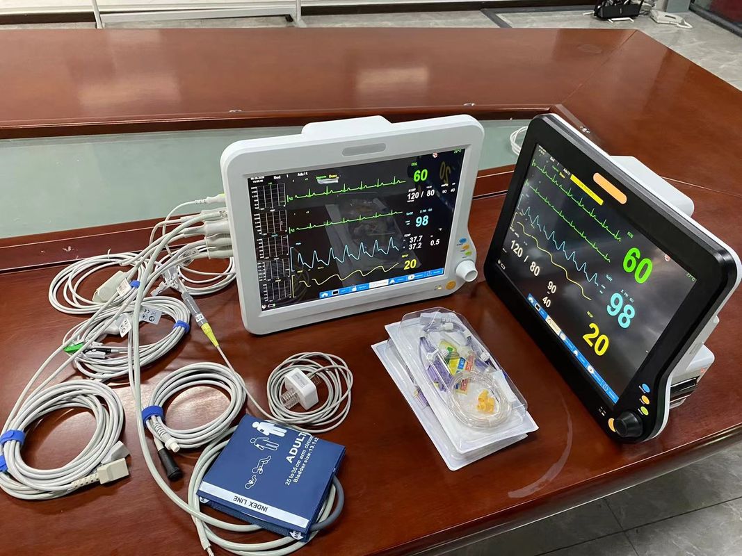 15" Portable ICU Cardiac Monitor Multi Language For Newborn Diagnostic