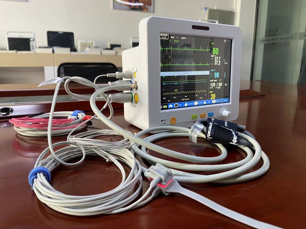 Lightweight Neonate Patient Monitor, ECG SPO2 NIBP Temp Portable Vital ...