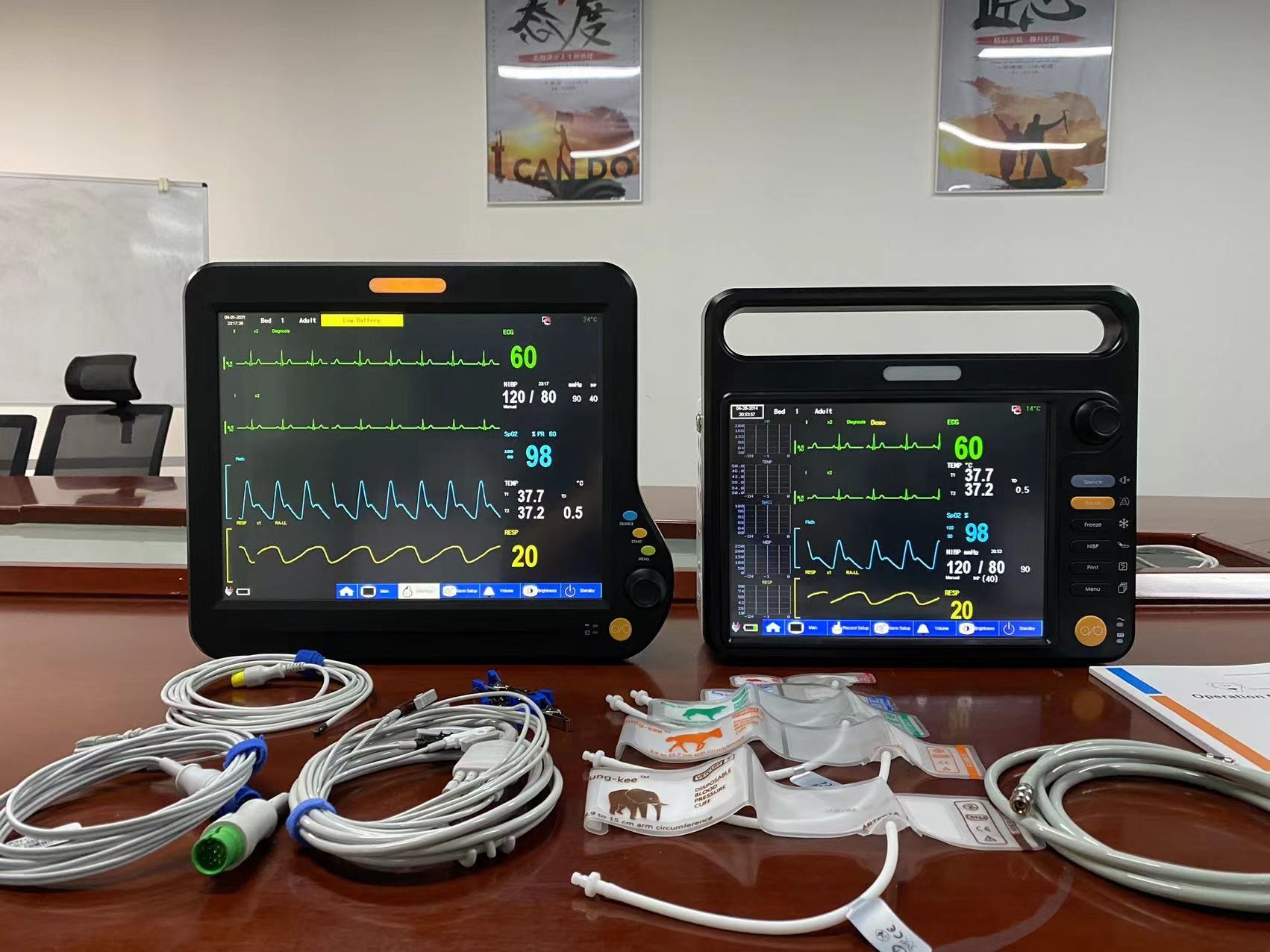 Multi Parameter Veterinary Heart Monitor Portable For Animal Diagnostic