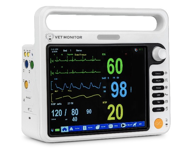 OEM Veterinary Multiparameter Monitor 12.1 inch TFT LCD Screen for pet ...